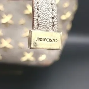 Jimmy Choo | Bags | Jimmy Choo Sasha Star Studded Leather Tote Bag ...